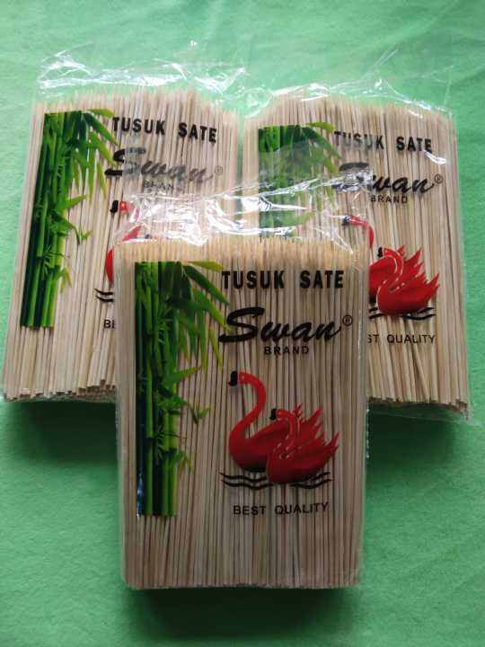 Tusuk Sate SWAN Panjang 20cm 500gram / Tusuk Cilok / Tusuk Taichan ...