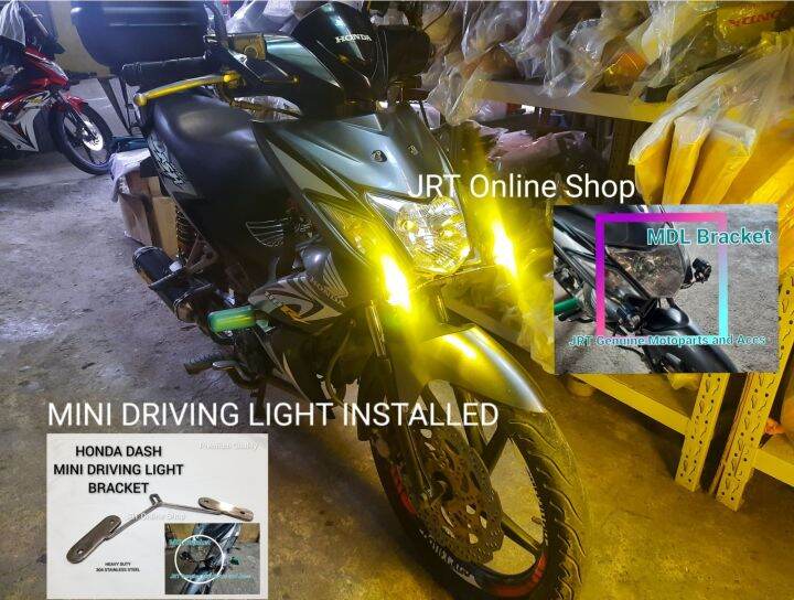 Honda Dash 304 Stainless Mini Driving Light Bracket | Lazada PH