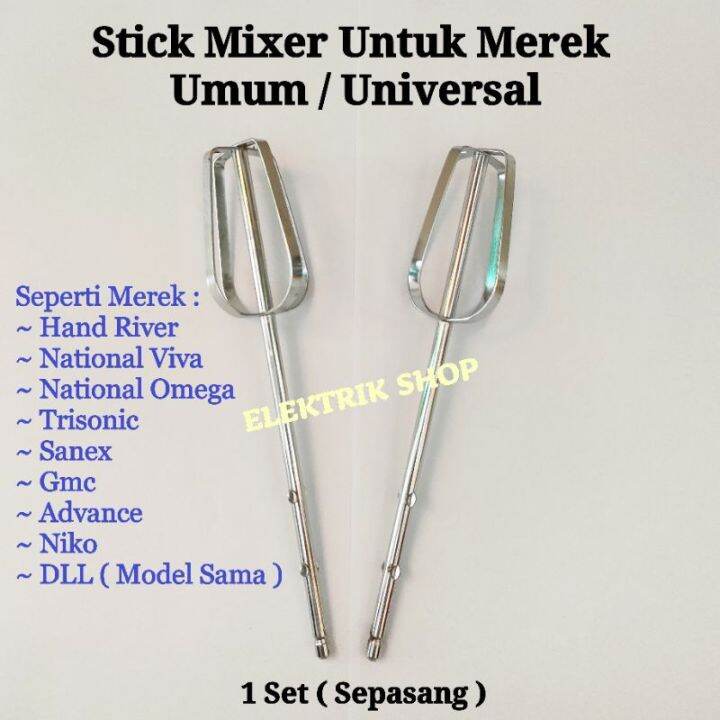 STIK MIXER MEREK ADVAN,TRISONIC ,GMC SEBAGAI NYA | Lazada Indonesia