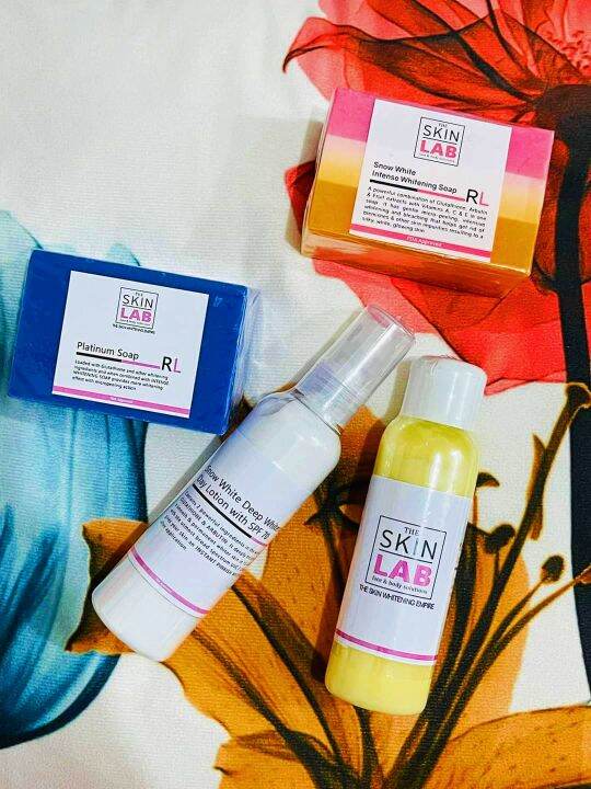 SKINLAB SNOW-WHITE BODY WHITENING PLATINUM SET | Lazada PH