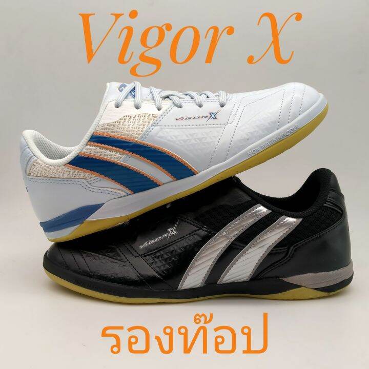 (PANลิขสิทธิ์💯)รองเท้าฟุตซอล PAN Vigor X รองท๊อปพื้นยางดิบ ***สีใหม่ ...