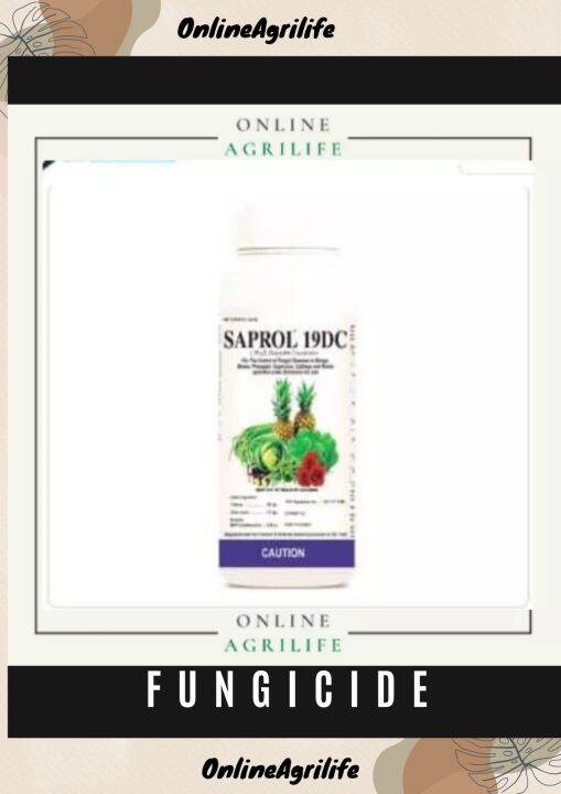 SAPROL 19DC- Systemic Fungicide 500ml Active Ingridients- Triforine For ...