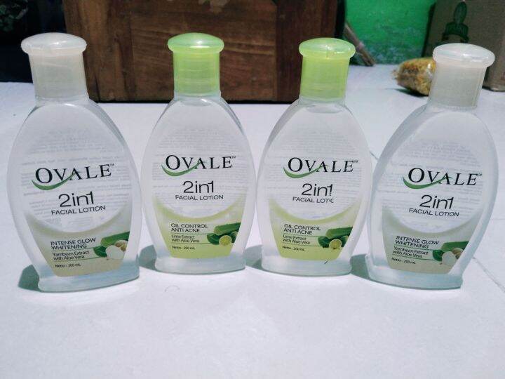 OVALE 2in1 FACIAL LOTION INTENSE GLOW WHITENING/OIL CONTROL ANTI ACNE ...