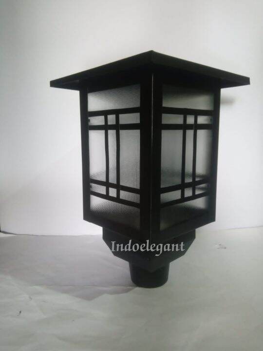 lampu pagar tanam, lampu pilar pagar, pemasangan ditanam, atau bisa ...