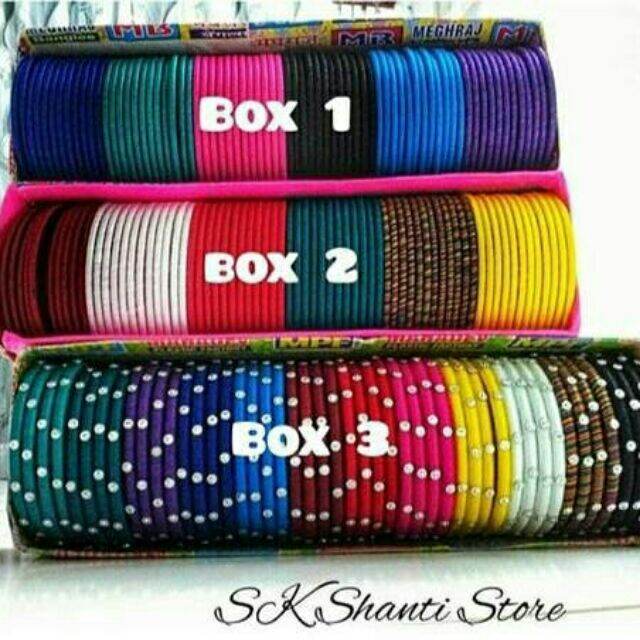 Handmade silk thread bangles valayal gift set | Lazada