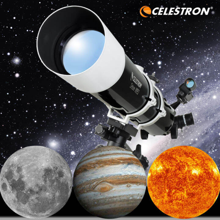 Startrang 80DX กล้องโทรทรรศน์ดาราศาสตร์ระดับมืออาชีพ EQ ดูดาวสูงเท่าความคมชัดสูงระดับเริ่มต้น ...