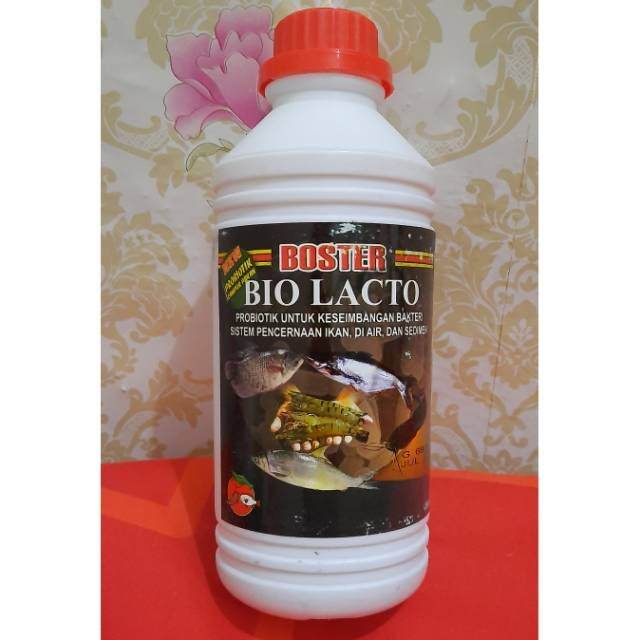 BOSTER PROBIOTIK BIO LACTO PROBIOTIK CAMPUR PAKAN IKAN 1 LITER | Lazada ...