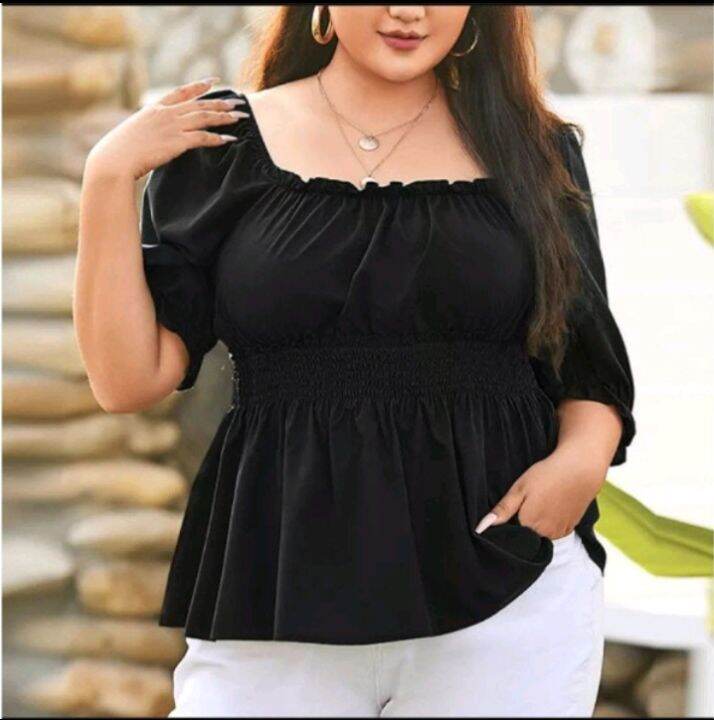 baju sabrina jumbo // atasan jumbo keiko | Lazada Indonesia