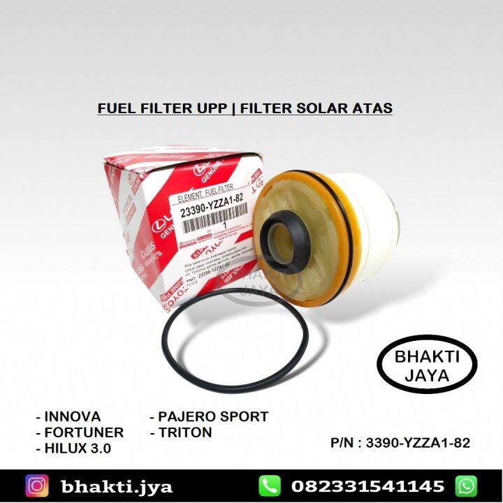 Fuel Filter Upp | Filter Solar Atas | Innova | Fortuner | Hilux ...