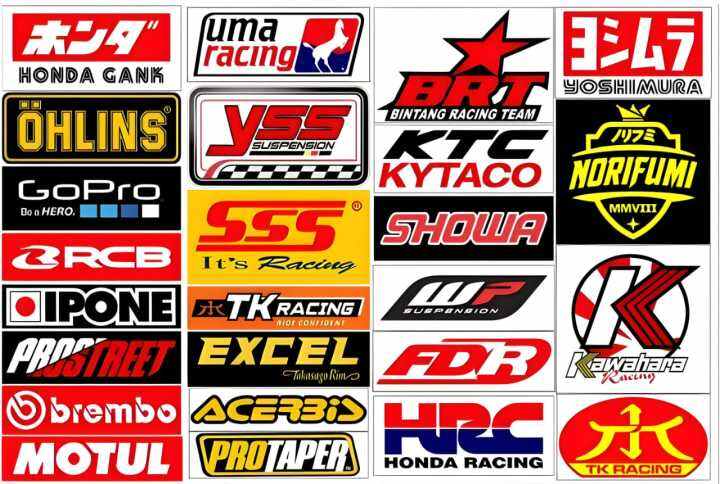 stiker racing pack harga 1 lembar | Lazada Indonesia