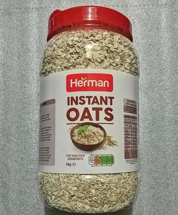 Herman Instant Oats 1kg | Lazada PH
