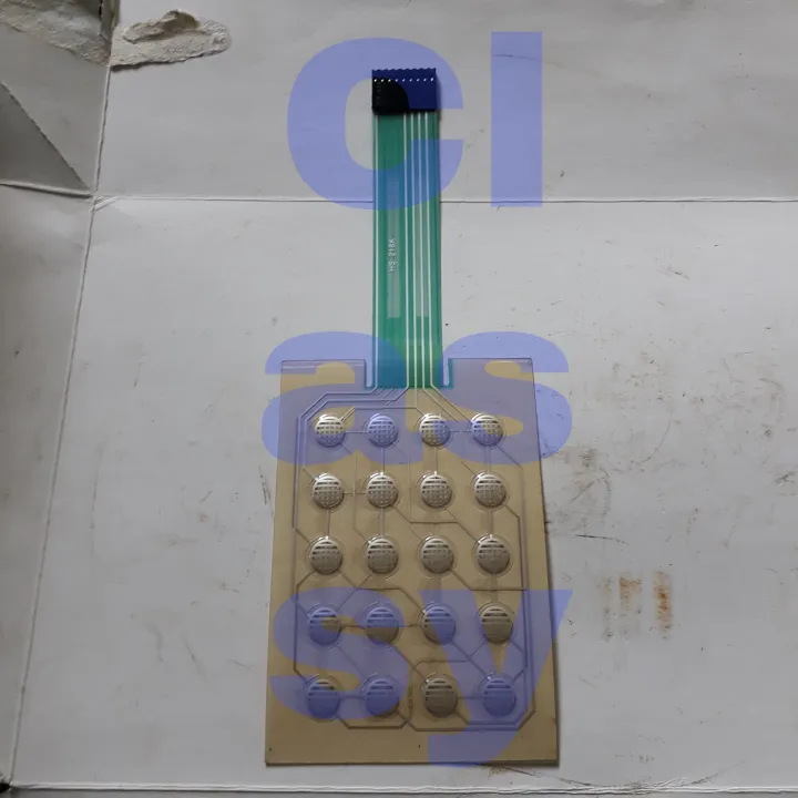 Keypad Membran LURUS 5x4 Timbangan Daisuke Kepad membran model LURUS ...