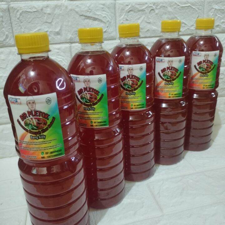 Paket 5 Botol Bir Pletok Betawi Bang Aldy 1 Liter | Lazada Indonesia