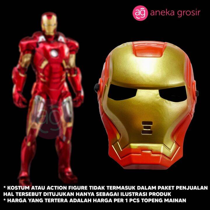 topeng iron man anak the avengers | Lazada Indonesia
