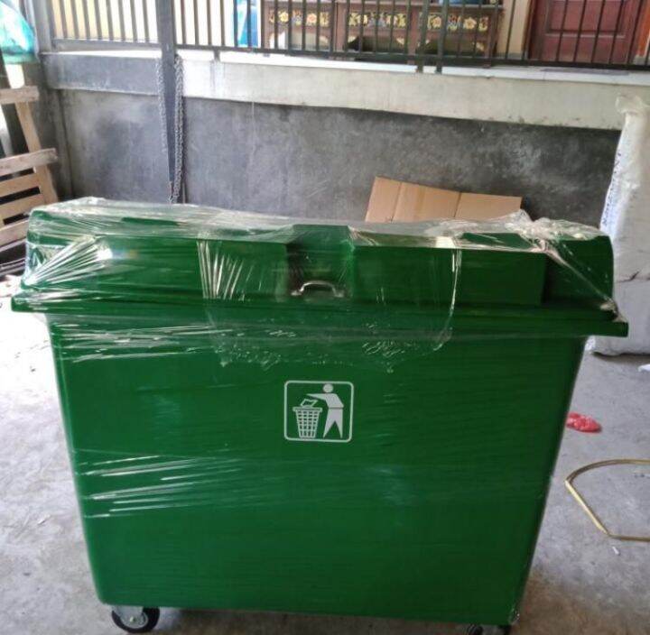 Tempat Sampah Fiberglass Sulo 660 L | Lazada Indonesia