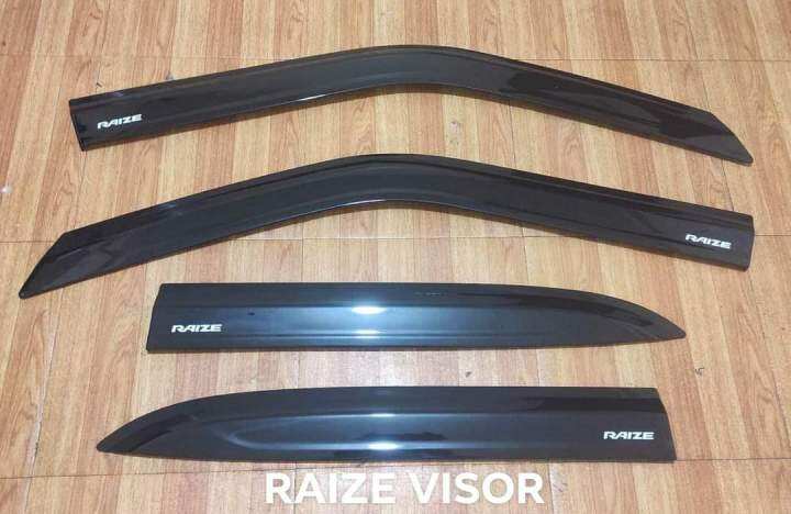 2022 Toyota Raize Rain gutter or Sun visor, black | Lazada PH