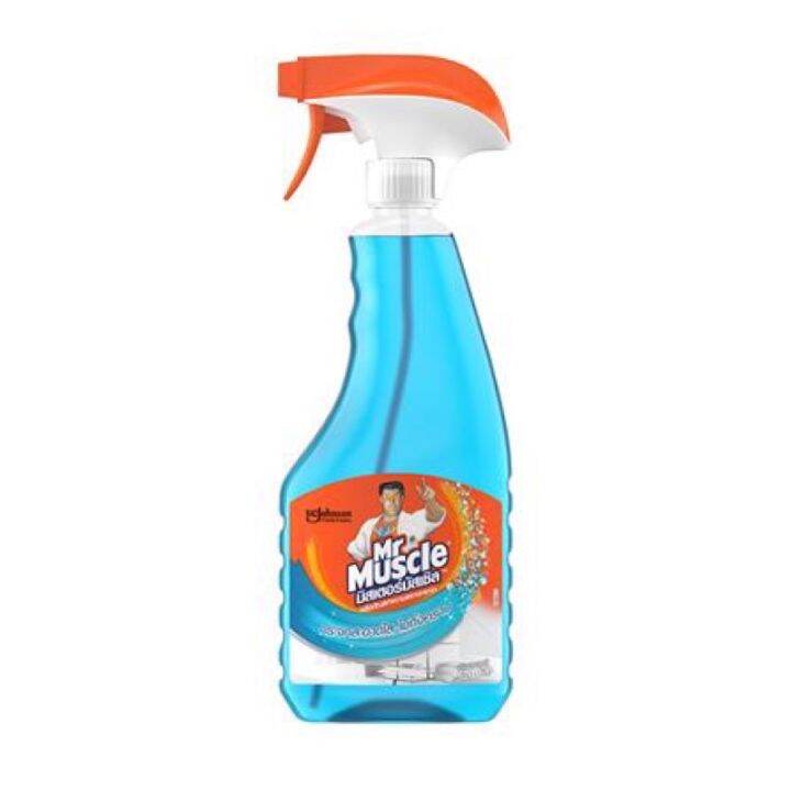 น้ำยาทำความสะอาดกระจก MR.MUSCLE 520 มล. LIQUID CLEANING MIRROR MR ...