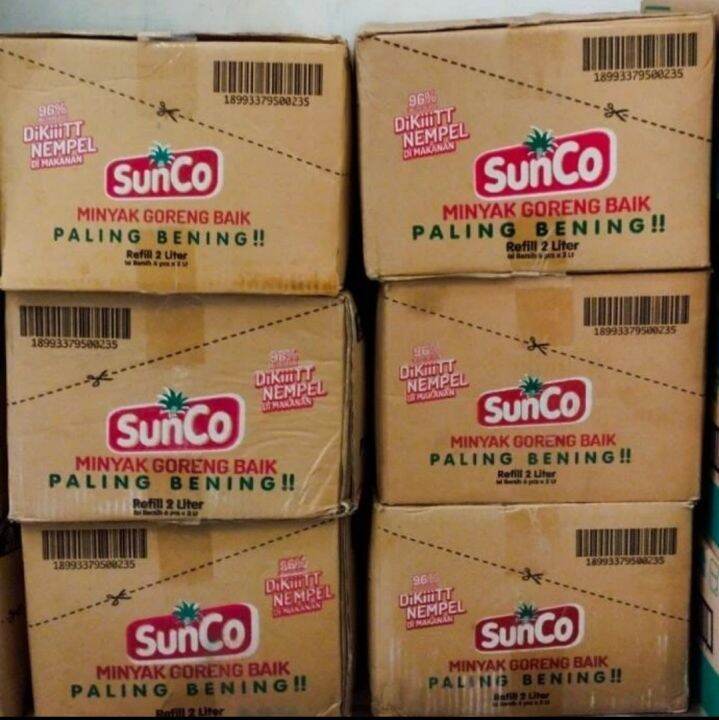 Minyak Goreng Sunco 2 Liter 1 dus | Lazada Indonesia