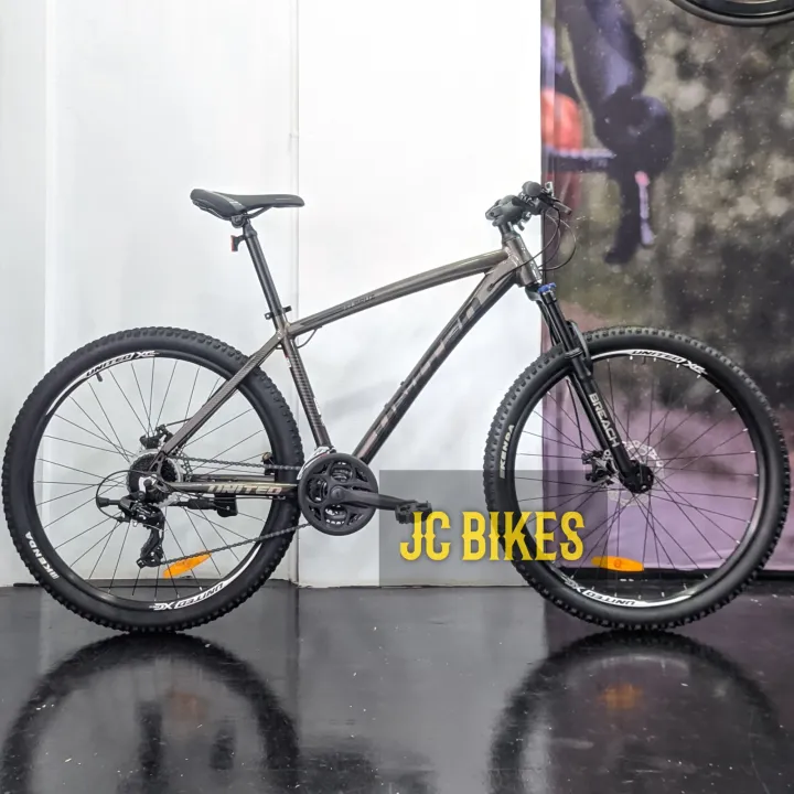 Sepeda Gunung MTB United Elbruz 27.5" Alloy 3x8 speed Shimano Tourney ...