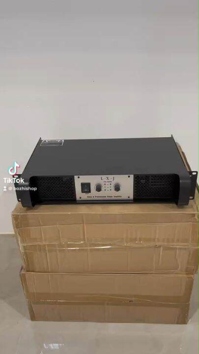 PA-5000 เพาเวอร์แอมป์ขยายเสียง กลางแจ้ง 6500w p.m.p.o Power Amplifier ...