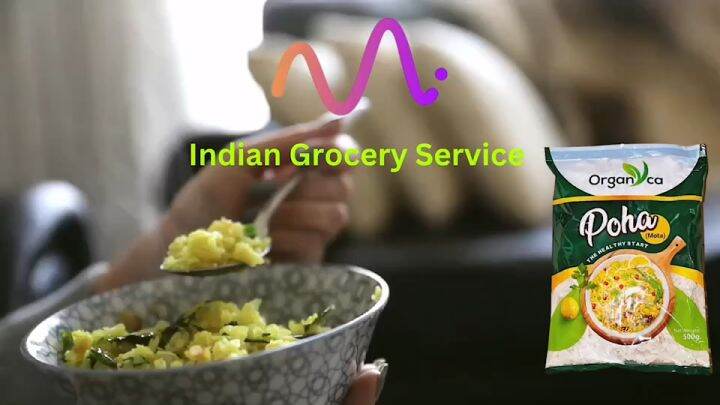 Organyca Poha Mota 500g ข้าวเม่า ข้าวแบน ข้าวเม่าอินเดีย (Rice Flakes ...