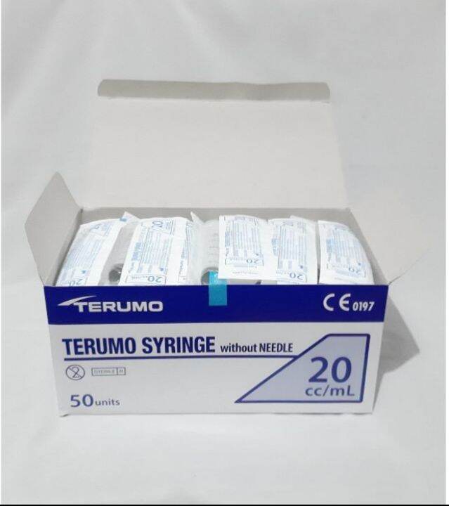 Terumo Syringe 20cc /spuit 20cc merk terumo | Lazada Indonesia