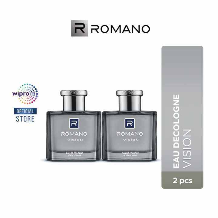Romano Eau De Cologne Parfum Pria Vision 50ml x 2 | Lazada Indonesia
