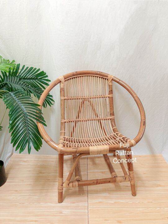 Kerusi Rotan Sandar | Rattan Chair | Living Room Chair | Relaxing Chair ...