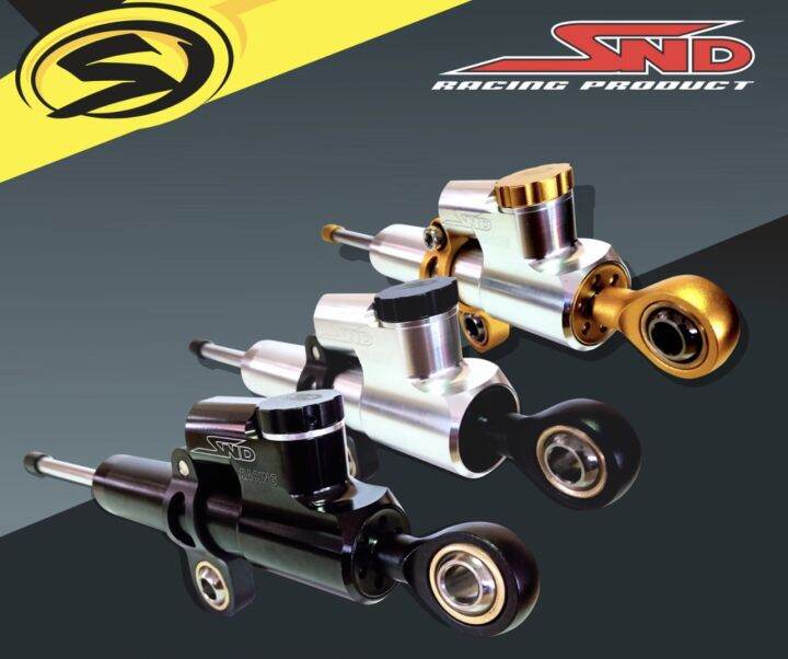 Stearing damper stabilizer stang snd universal 24 klik gold silver ...