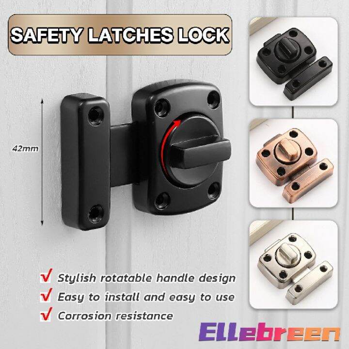 Gate Latch Slide Bolt Latches Lock Zinc Alloy Safety Door Locks | Lazada PH