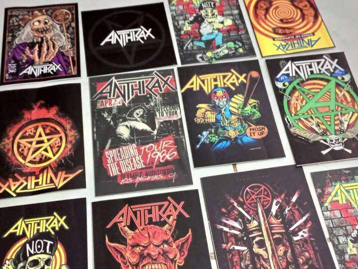 Stiker Anthrax Band Trash Metal Vinyl Decals Sticker Pack | Lazada ...