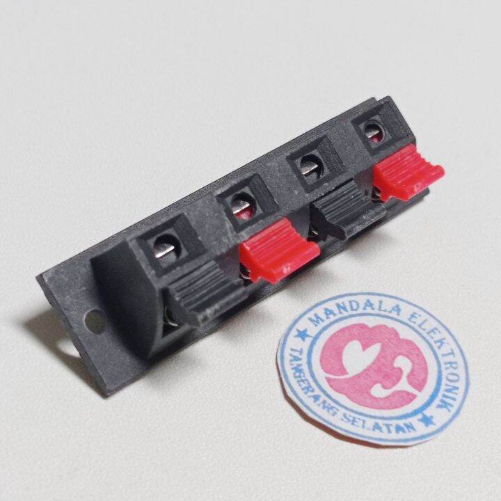 terminal speaker jepit 4pin | Lazada Indonesia