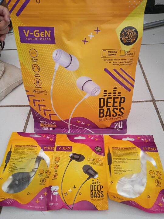 Vgen Headset Mic V-gen VEP1- 18 | Lazada Indonesia
