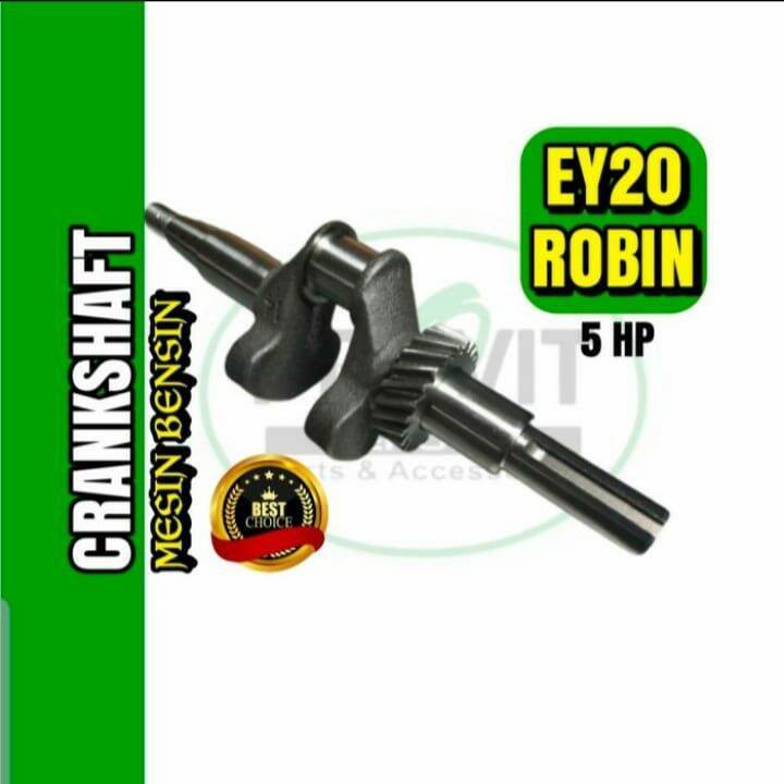EY20 ASKRUK / CRANKSHAFT MESIN PENGGERAK BENSIN ROBIN 5hp IMPORT | Lazada Indonesia