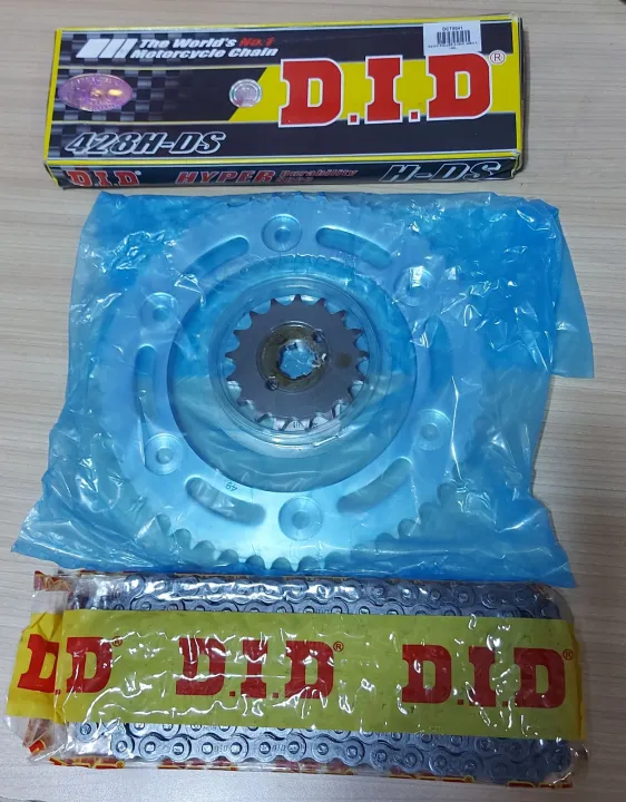 Honda Xr150L 428 Heavyduty Chainset 17T 49T Combination with Genuine ...