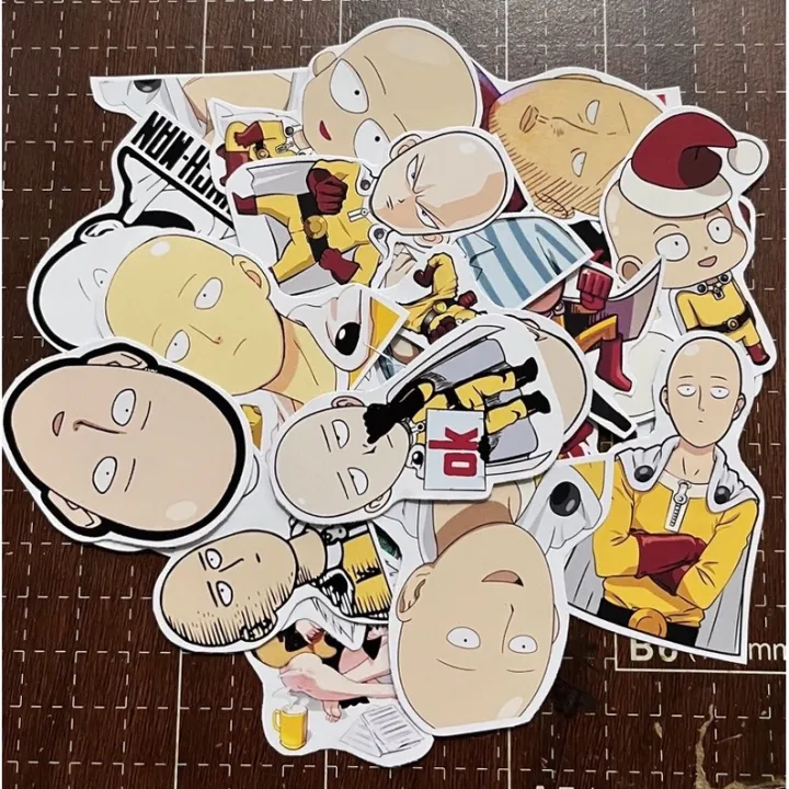 One Punch Man Anime Sticker Pack (25pcs) | Lazada PH
