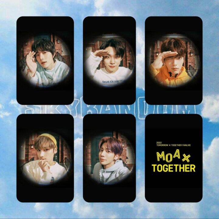 TOMORROW X TOGETHER PHOTOCARD FAN LIVE X MOA TOGETHER -TXT PHOTOCARD ...