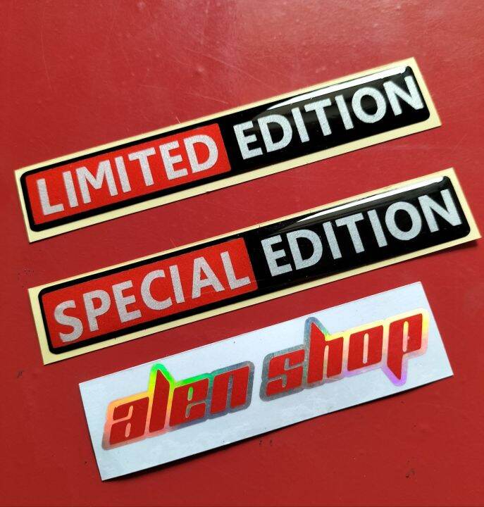 STIKER TIMBUL EMBLEM LIMITED EDITION. SPECIAL | Lazada Indonesia