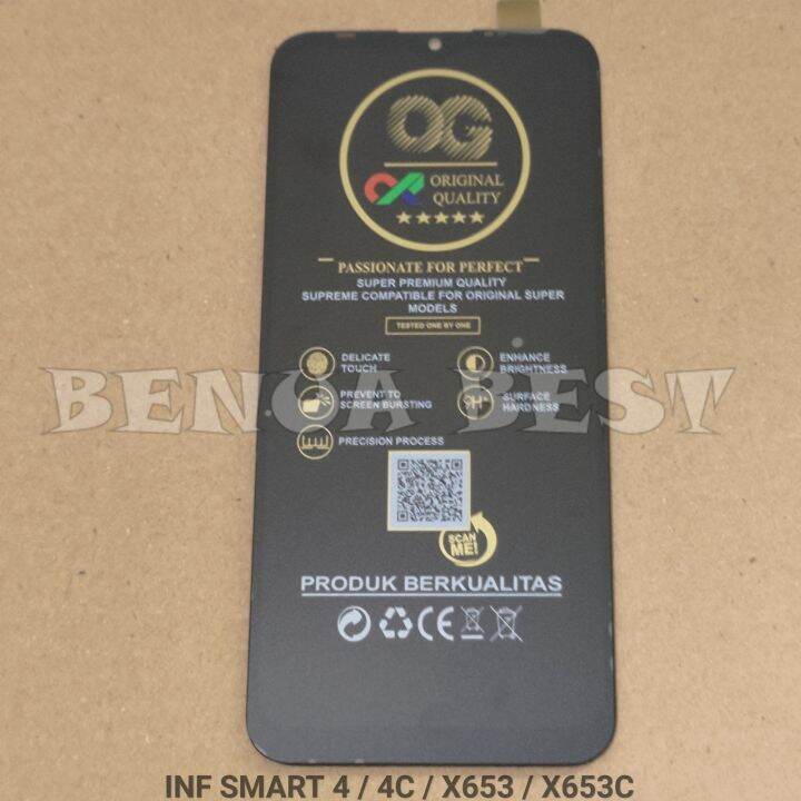 lcd touchscreen infinix smart 4 4c x653 x653c fullset original | Lazada Indonesia