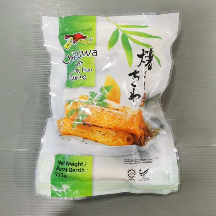 QL BIG CHIKUWA | 蘑菇牌长竹轮 | CHIKUWA PANJANG | 500G | Lazada