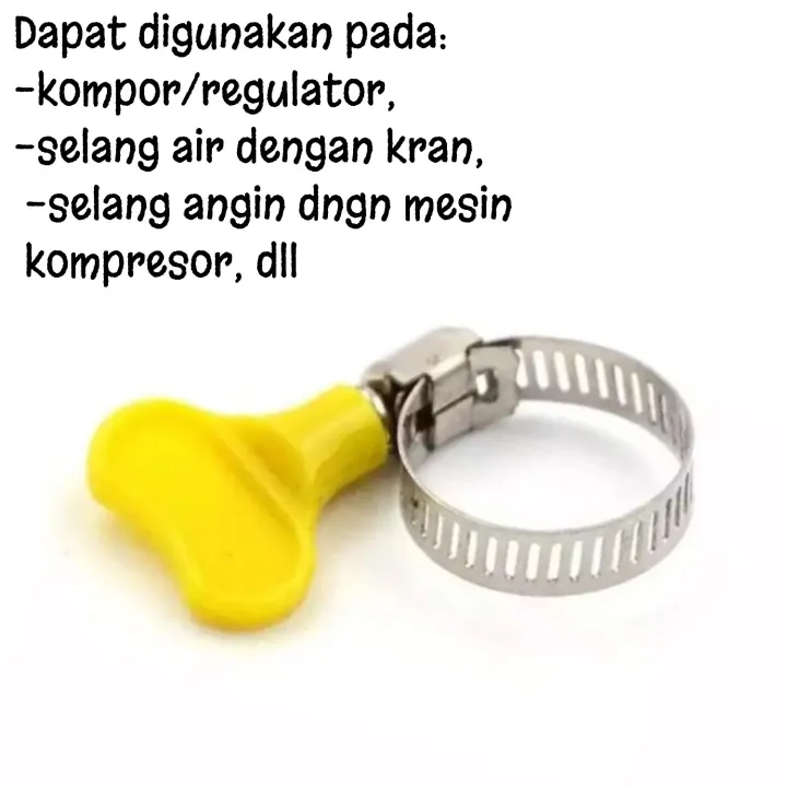 Klem Pengunci Penguat Selang Gas Dan Air Anti Bocor | Lazada Indonesia