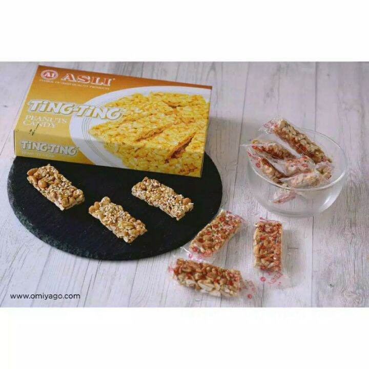 A1 AK AM ASLI Ting Ting Kacang Tumbuk Kasar Khas Siantar 170Gr | Lazada ...