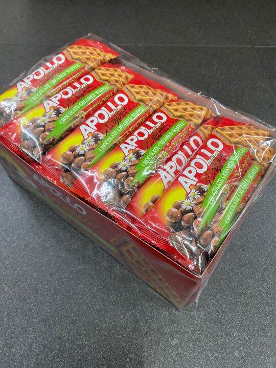Apollo 1600 chocolate waffle 🧇 36x18g | Lazada