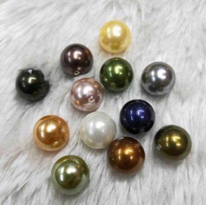 Majestic Pearl Single Hole Pearl 14mm Bead (One Price) | Lazada PH