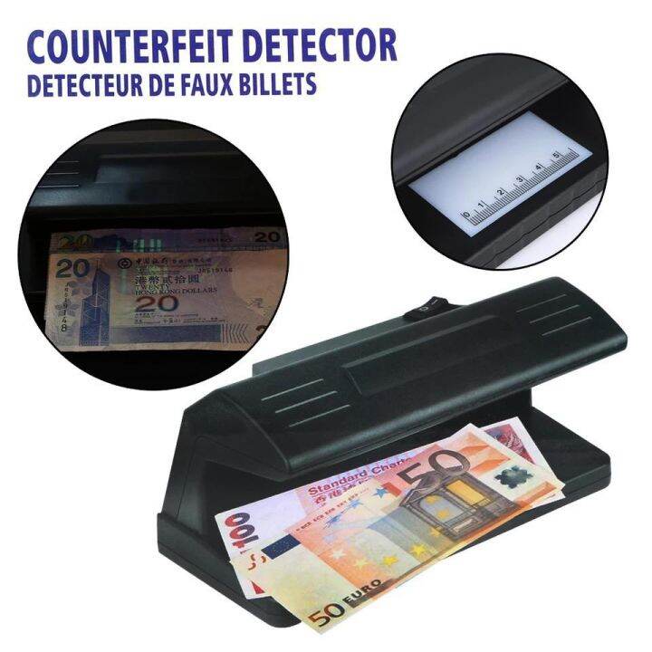 Money detector mesin pendeteksi uang palsu sinar ultraviolet money ...
