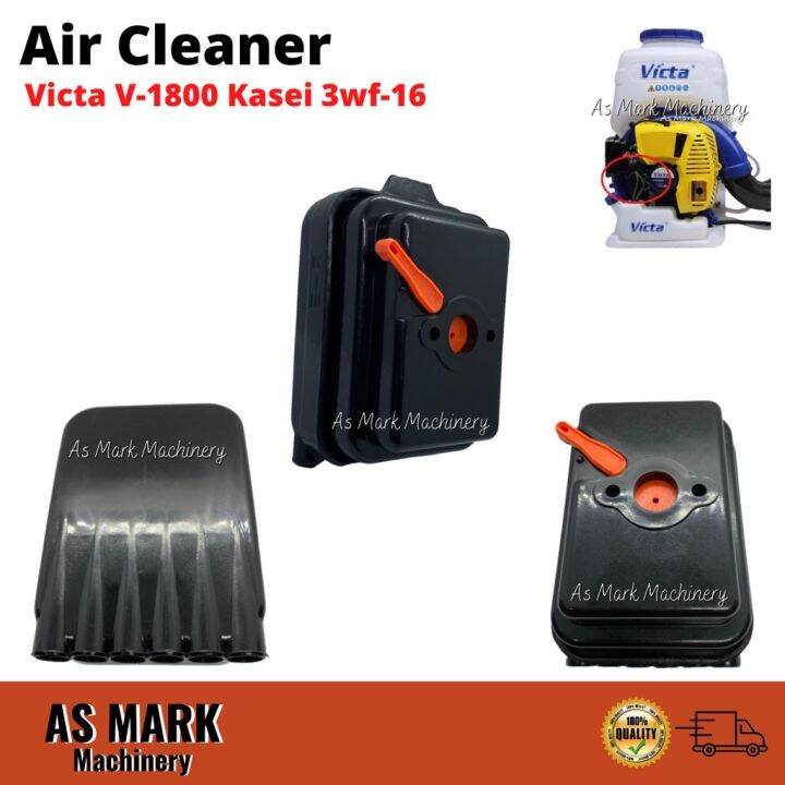 Victa V-1800 Air Cleaner Pam Racun Kasei 3WF-16 Carburetor Mist Duster ...