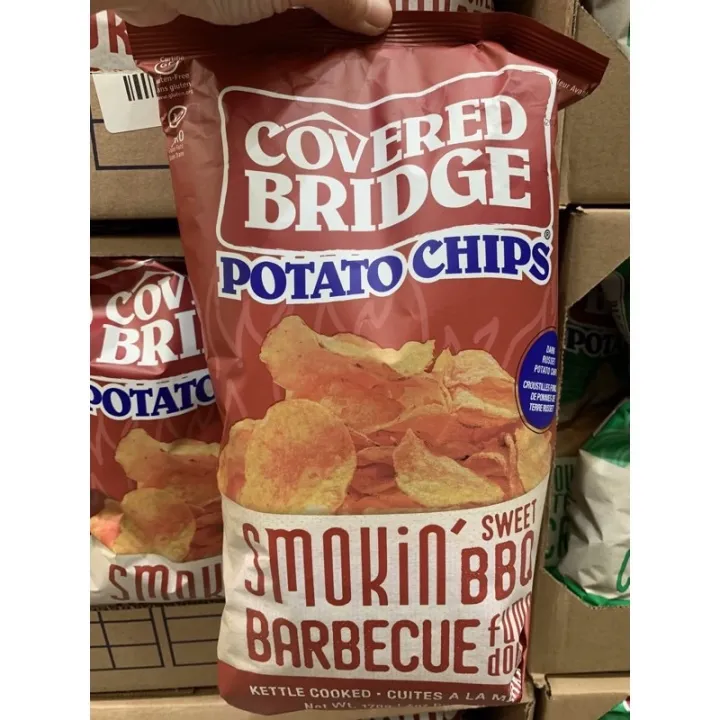 Covered Bridge Potato Chips Smokin BBQ 170g | Lazada PH