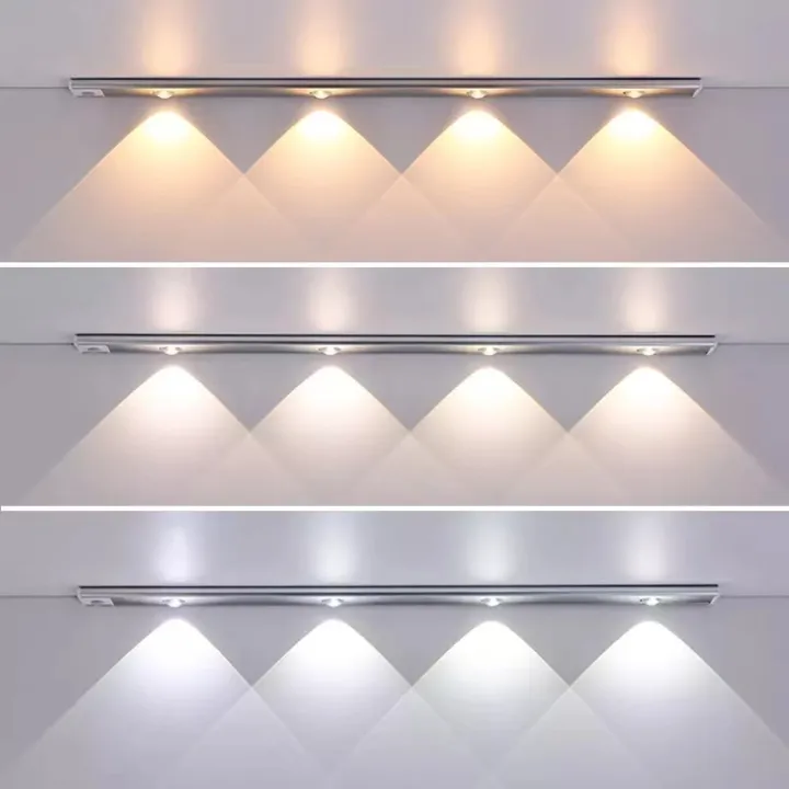 Closet Light Rechargeable Night Light Under Cabinet Sensor Light Motion ...