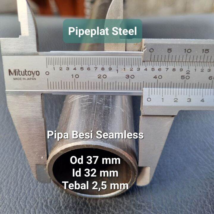 Pipa Besi Seamless Od 37 mm Id 32 mm Tebal 2,5 mm Panjang 20 cm ...