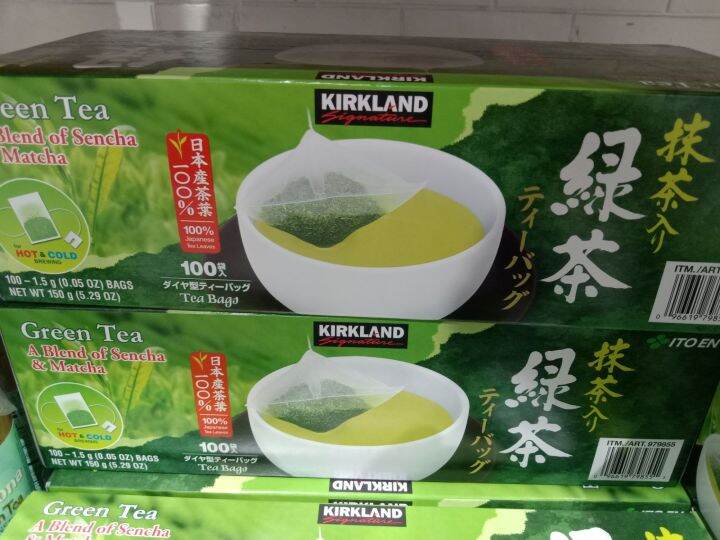KIRKLAND SIGNATURE JAPANESE TEA 100CT (USA) 21587 | Lazada PH